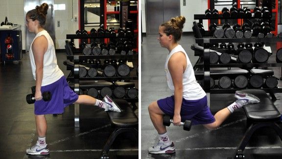 3 exercises for your quads and hamstrings - ESPN - ESPNHS Girl- ESPN