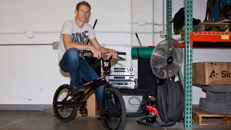 Hoffman Bikes pro Matt Wilhelm house check