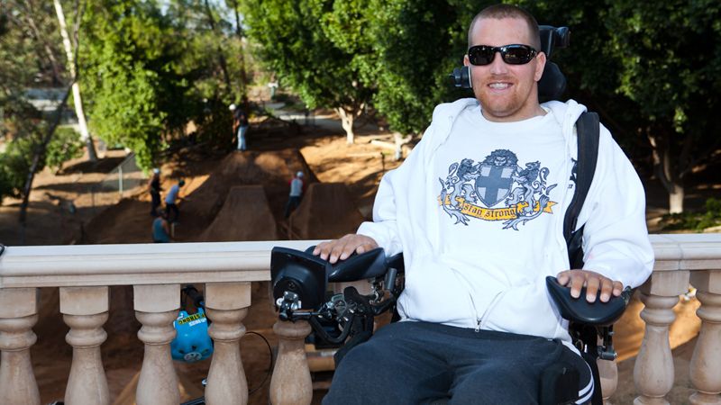 Quadriplegic Bmx Legend Stephen Murray Regains Freedom With Eye Control Technology Espn
