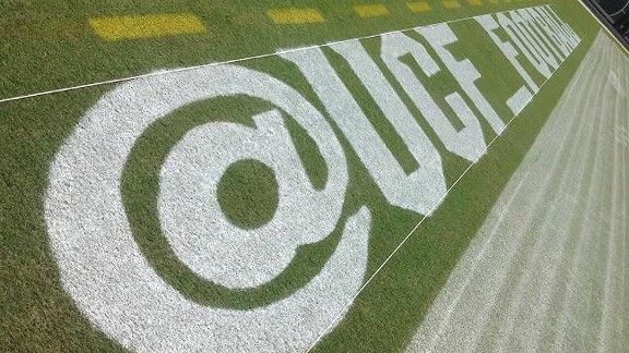 UCF football paints Twitter handle on field - ESPN - Tech - ESPN ...