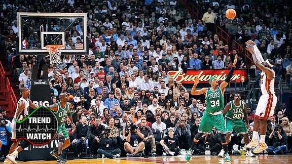 NBA - LeBron James has actually improved his outside shooting - ESPN