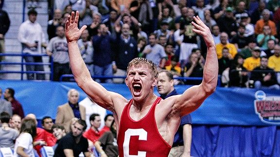 Cornell's Kyle Dake's has many routines, including winning NCAA titles ...