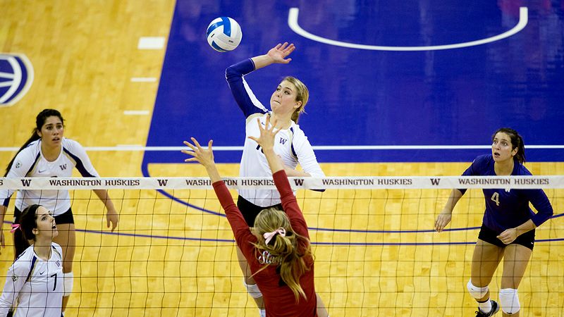 NCAA women's volleyball power rankings -- Washington Huskies have eyes ...