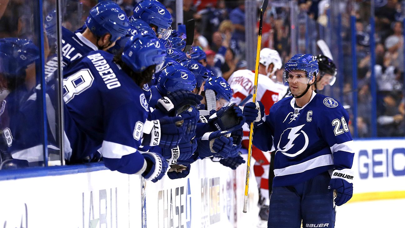 NHL - Martin St. Louis vaults into top 10 of Player Power Rankings Jan ...