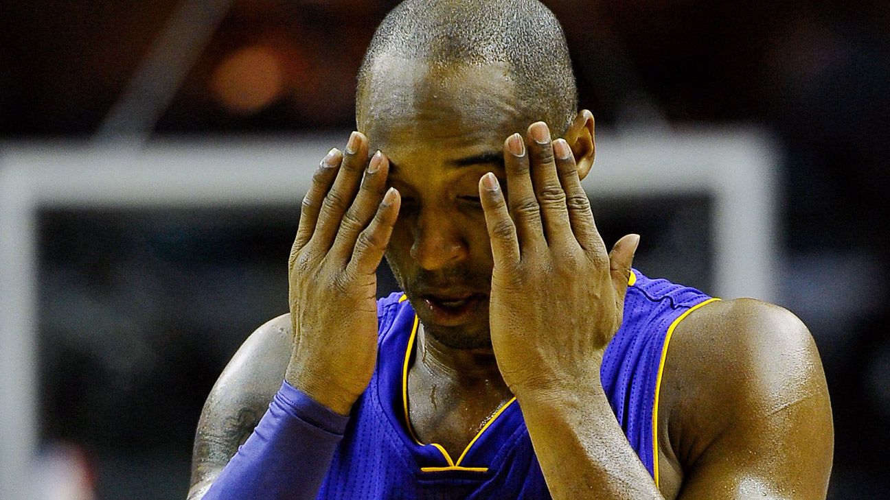 Lakers lose Kobe Bryant again - ESPN