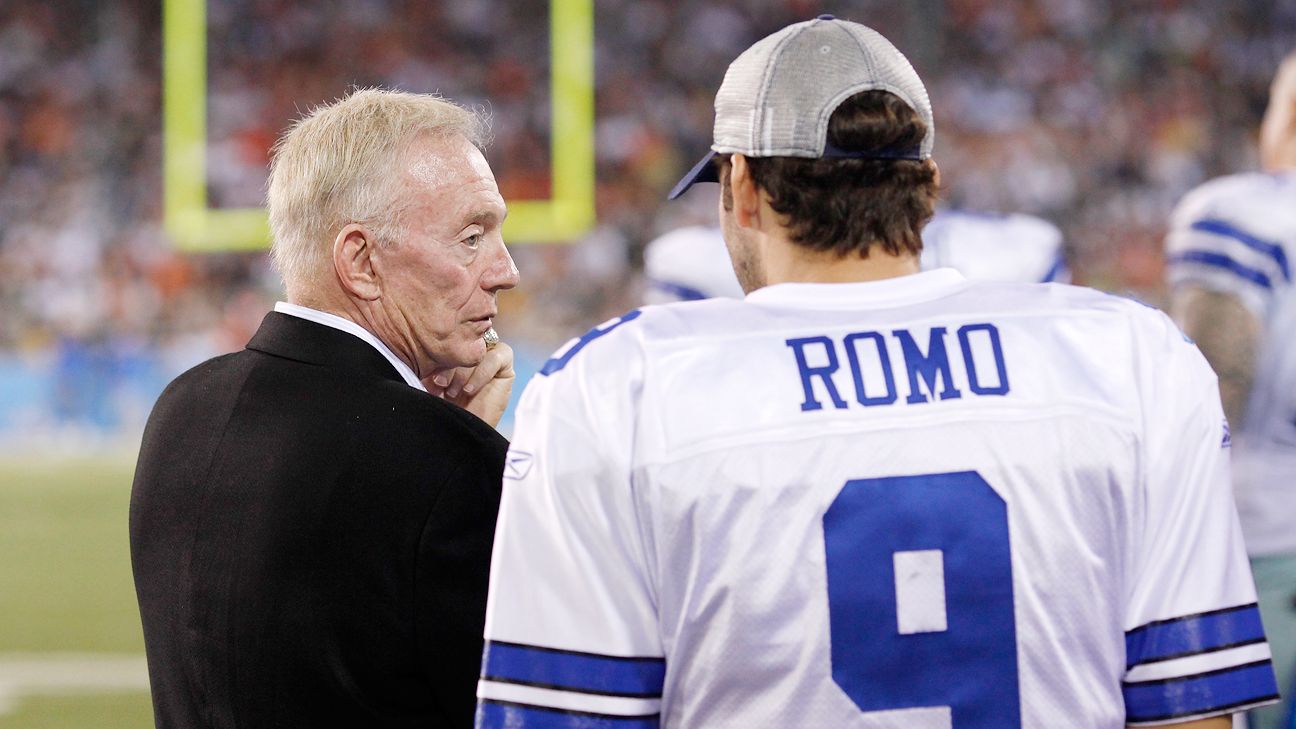 In parting, Jerry Jones, Tony Romo won't be saying goodbye forever ...