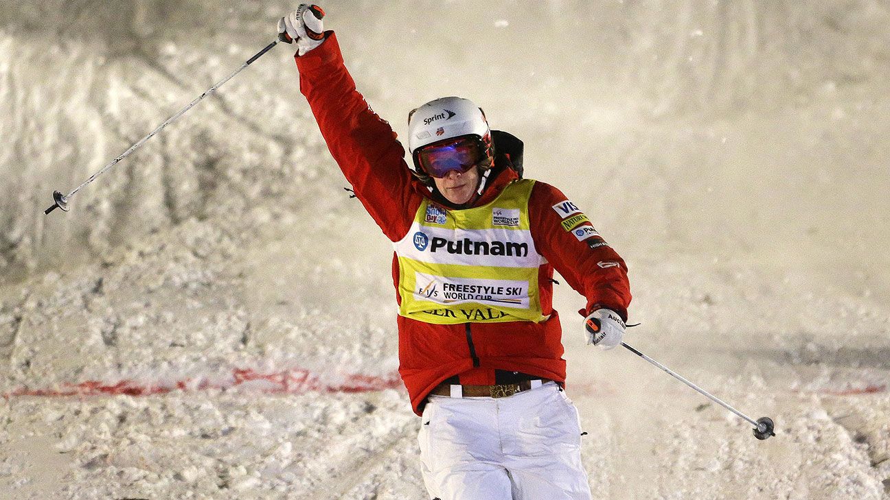 Hannah Kearney, Mikael Kingsbury take moguls titles