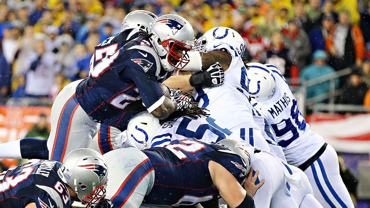 Patriots' ground game a team effort - ESPN