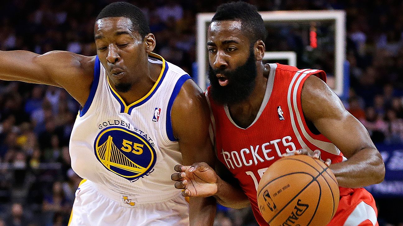 James Harden injures elbow - ESPN