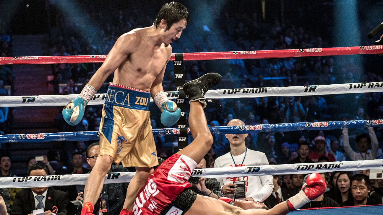 Zou Shiming closes in on title fight - ESPN