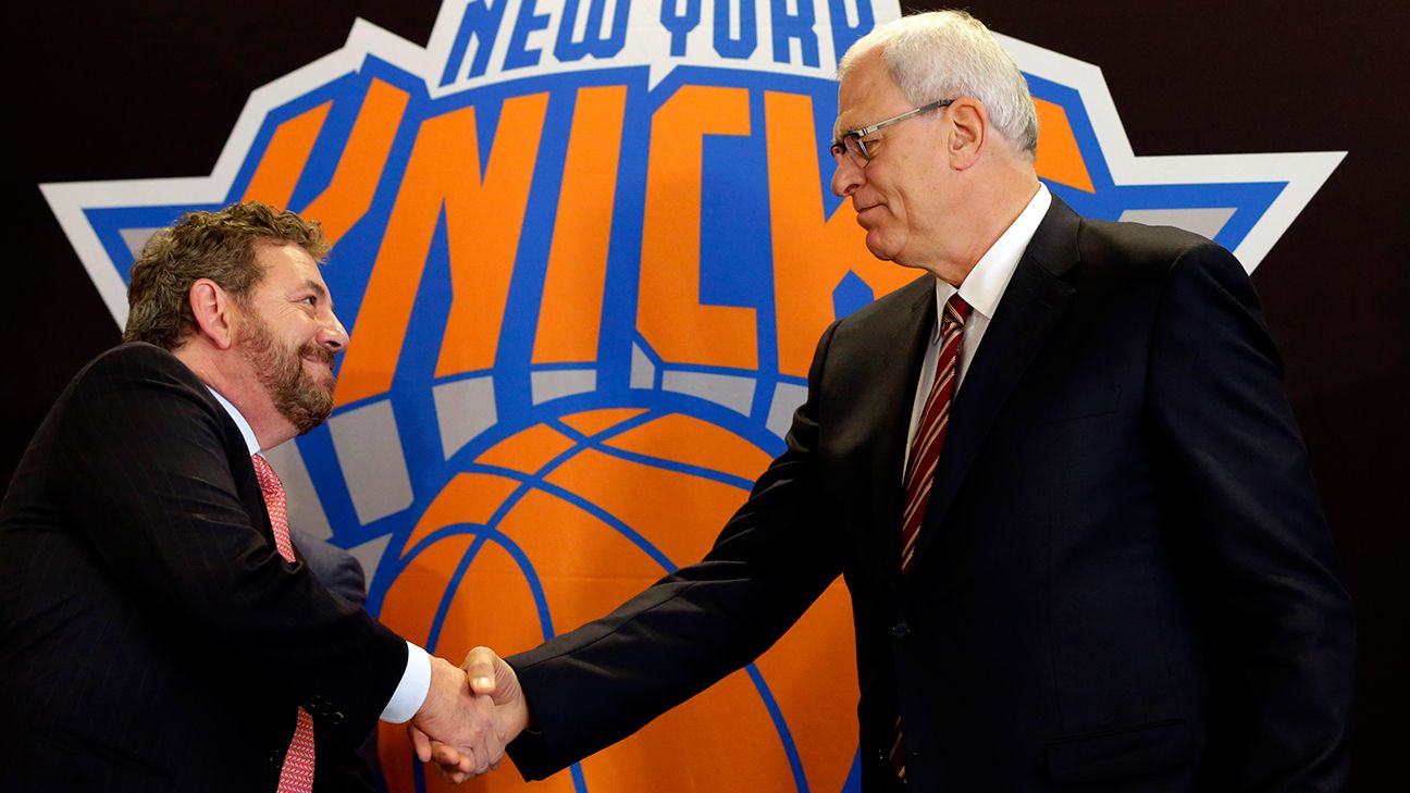 New York Knicks owner James Dolan said he will allow Phil Jackson to do ...