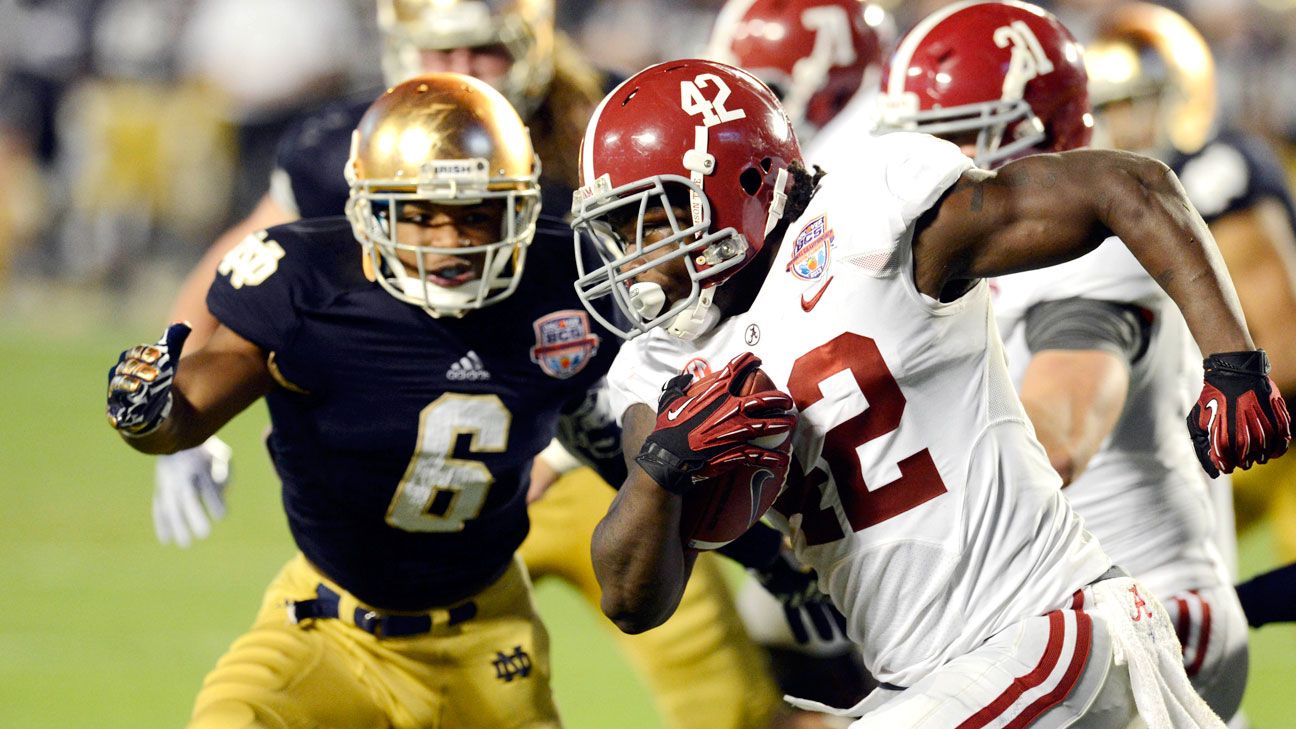 Alabama, Notre Dame work out series in 2028-29 - ESPN