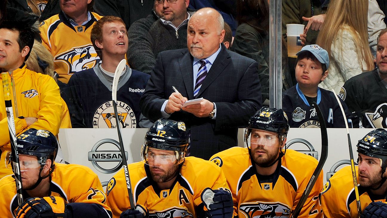 Barry Trotz out as Preds coach - ESPN