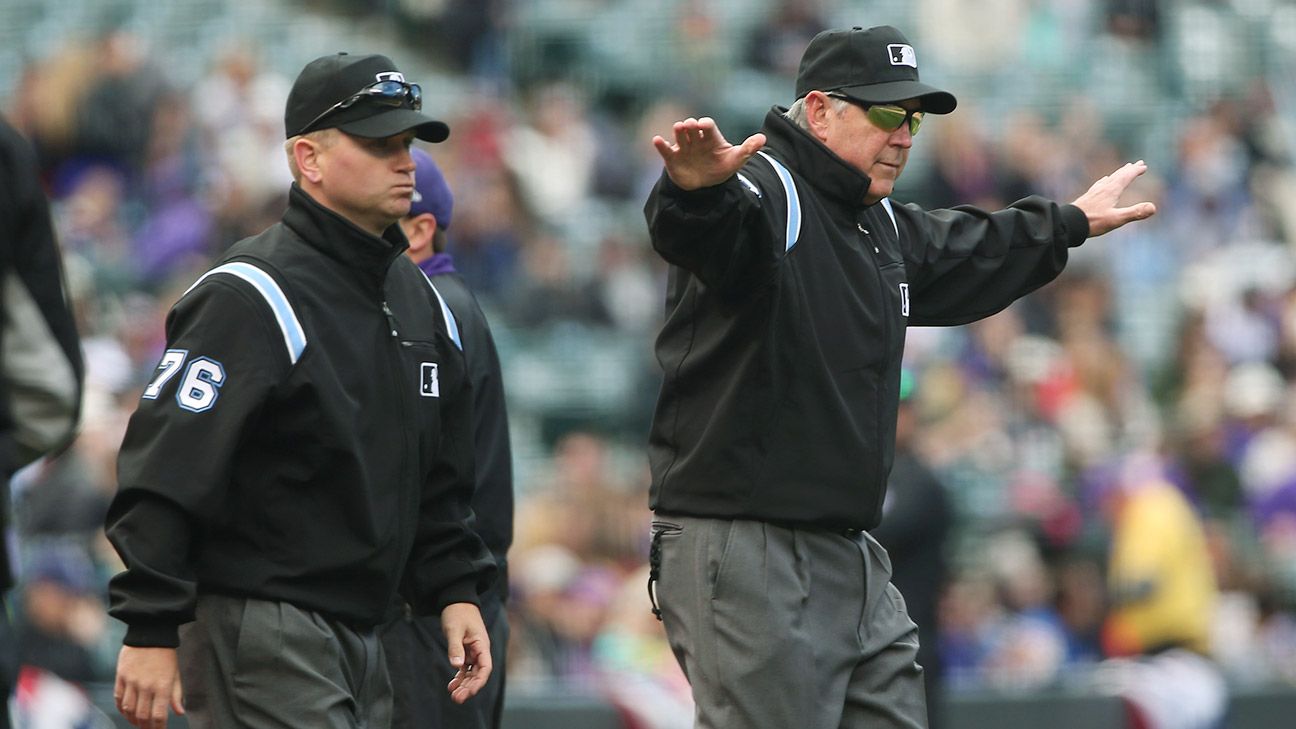 Mike Winters, Gary Cederstrom named umpire crew chiefs for wild-card ...