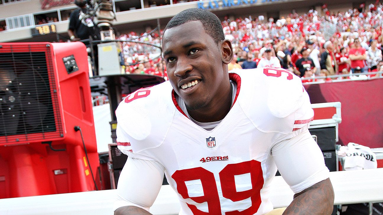 Aldon Smith of San Francisco 49ers viewing training camp as a clean ...