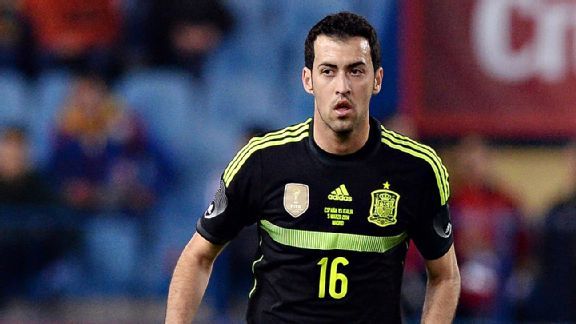 2014 World Cup - #WorldCupRank - No. 40 Sergio Busquets of Spain and ...