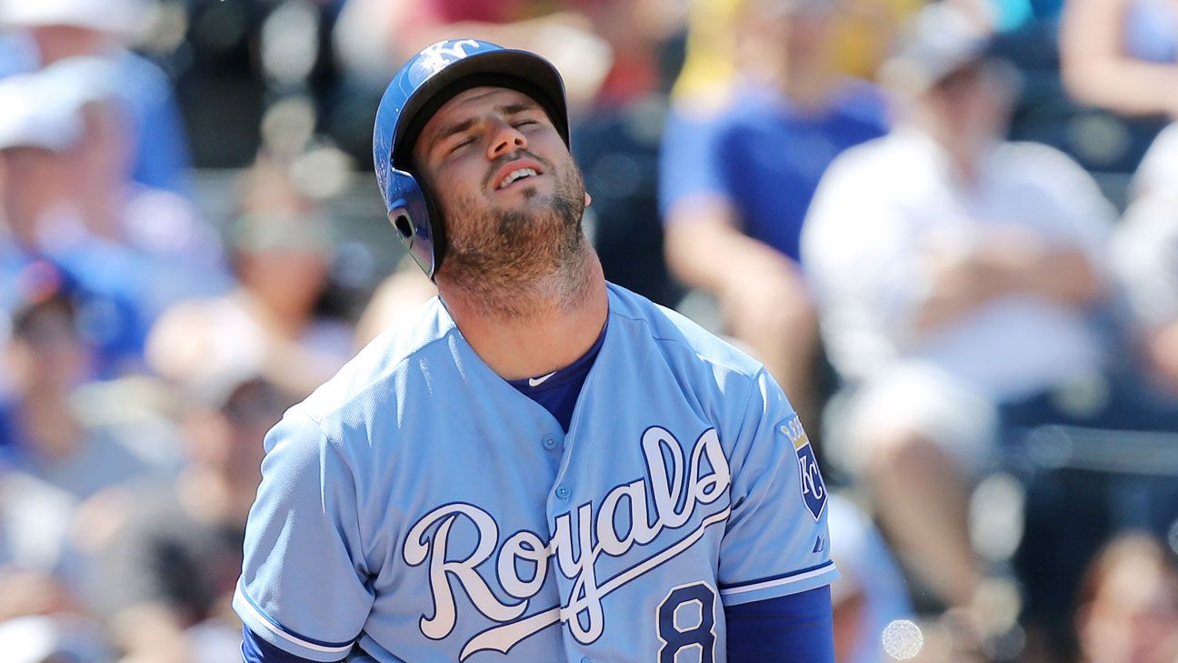 Mike Moustakas optioned to minors by Kansas City Royals - ESPN