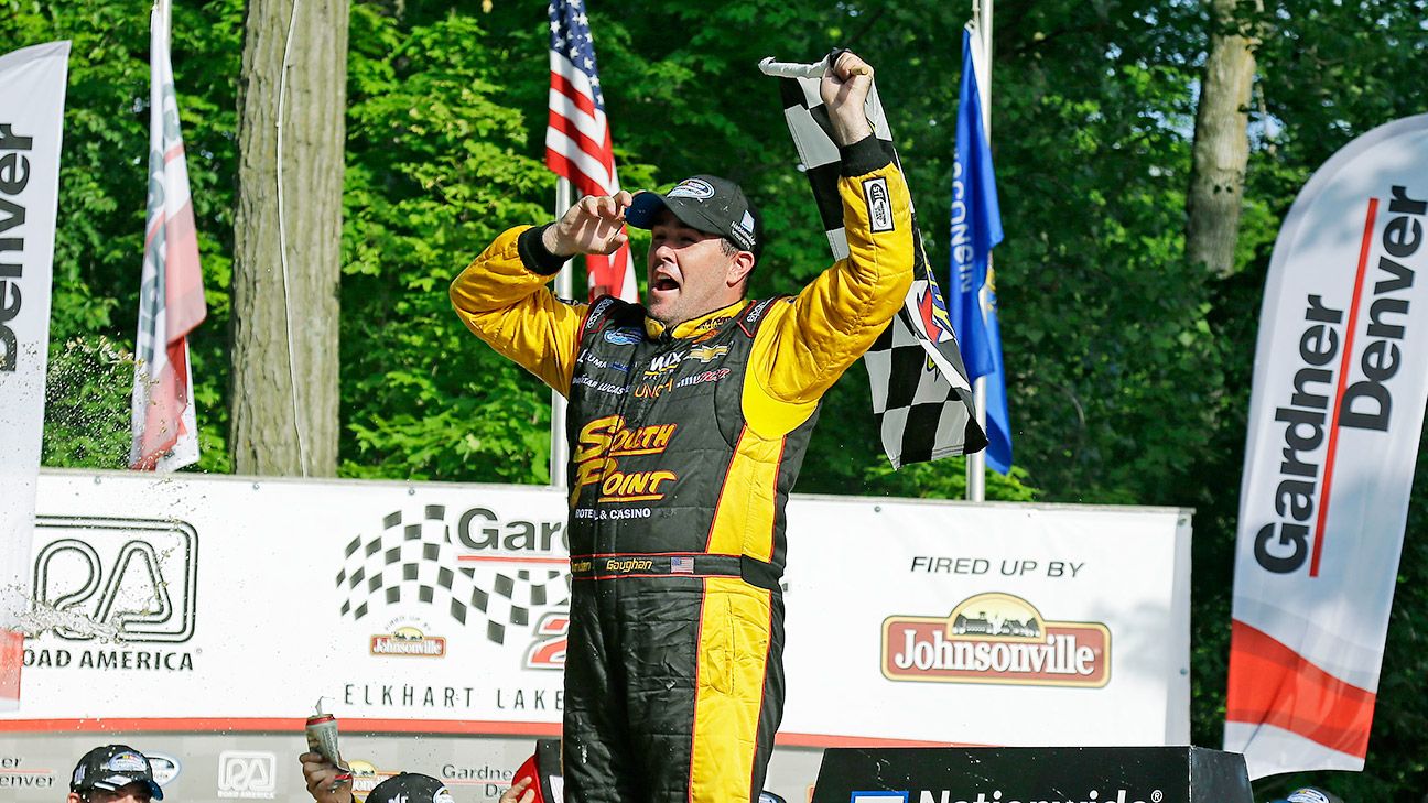 Brendan Gaughan wins Road America - ESPN