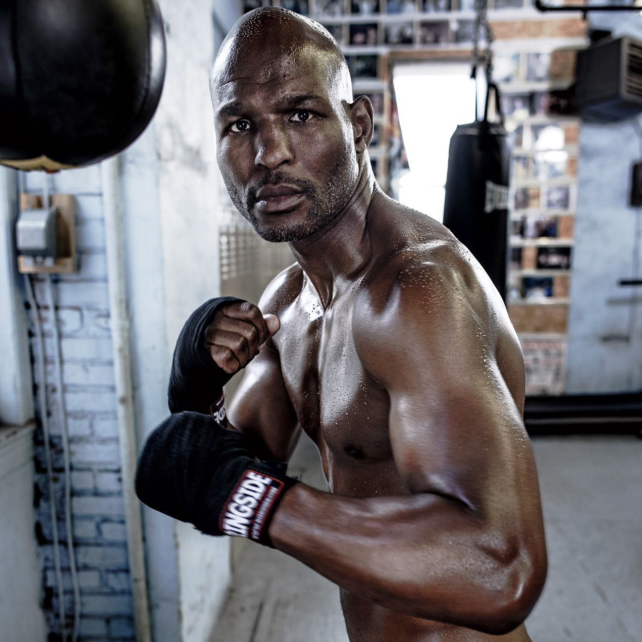 Veteran boxing champion Bernard Hopkins strips down - ESPN The Magazine ...