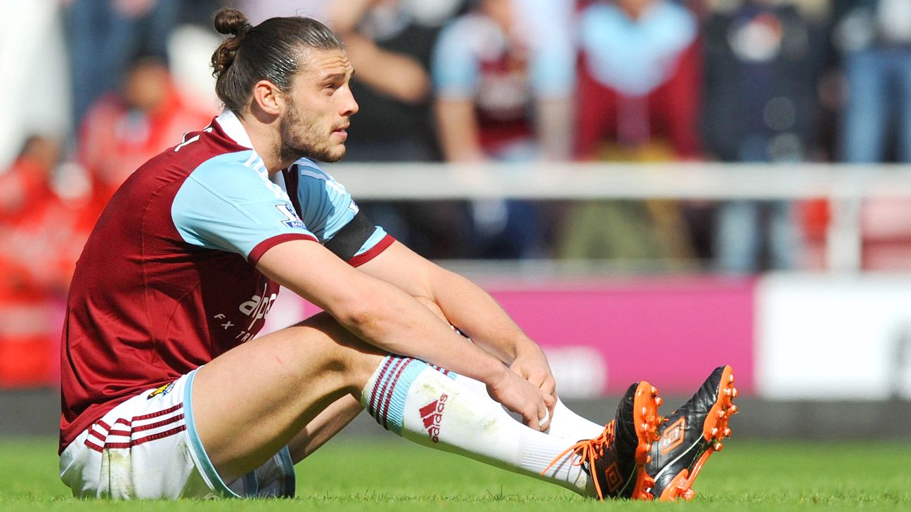 West Ham's Andy Carroll can return in 2-3 weeks, says Sam Allardyce - ESPN