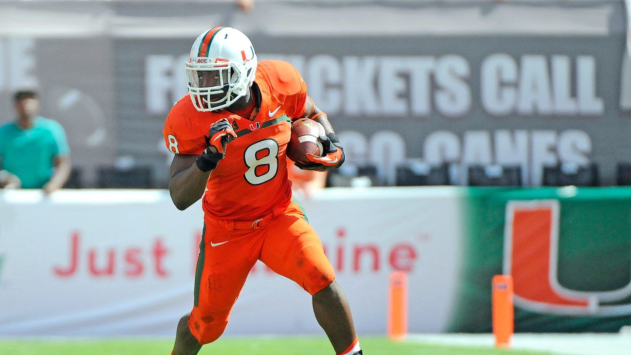 Miami Hurricanes back Duke Johnson could bring team 'back' - ESPN - ACC ...