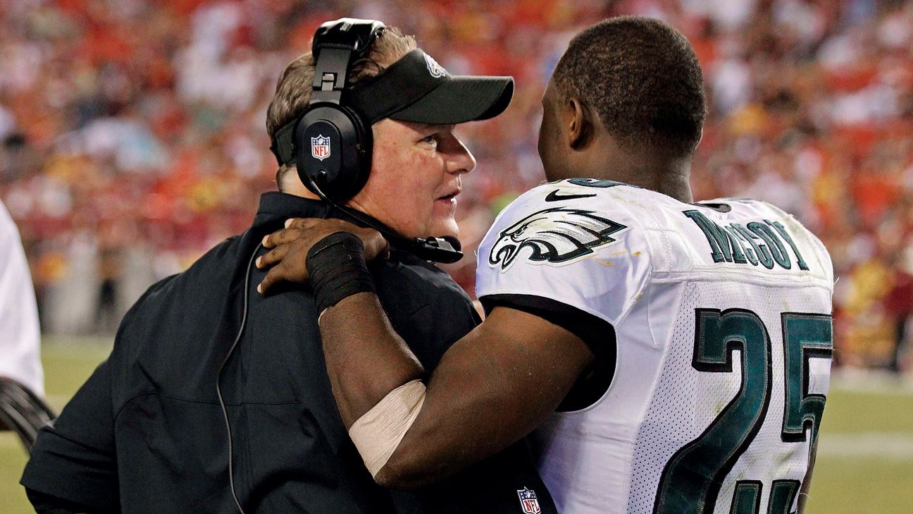 Chip Kelly, Philadelphia Eagles coach, says trade of LeSean McCoy to ...