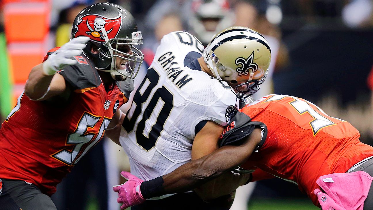 Jimmy Graham of New Orleans Saints may not play after bye week - ESPN