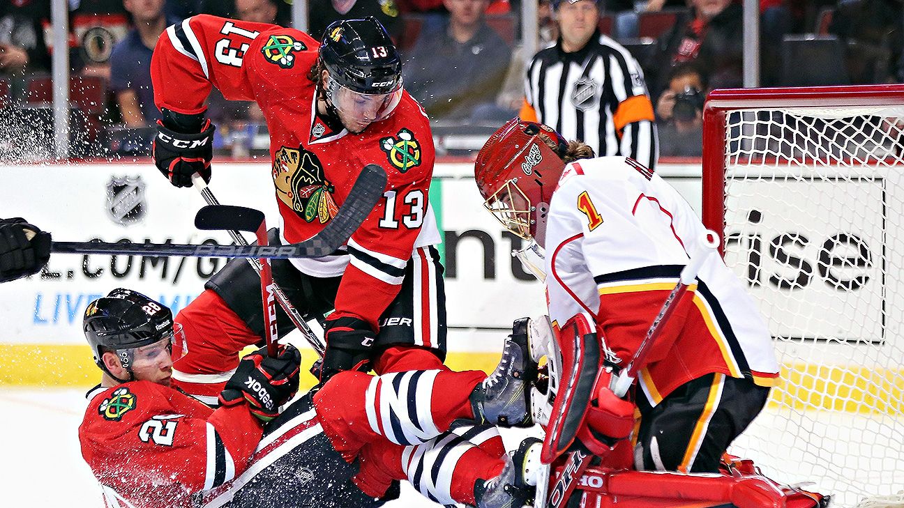 Hawks lack the finish in loss to Flames - ESPN - Chicago Blackhawks ...