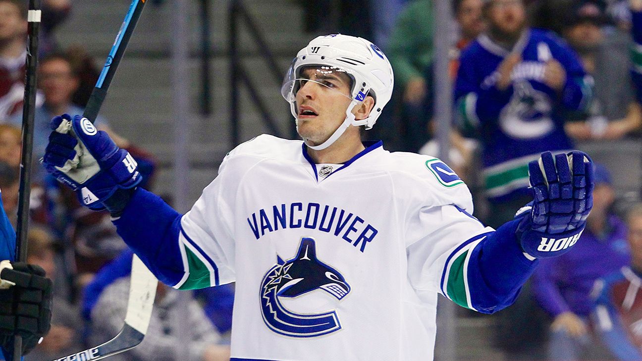Alex Burrows of Vancouver Canucks out for Game 4 with upper-body injury ...