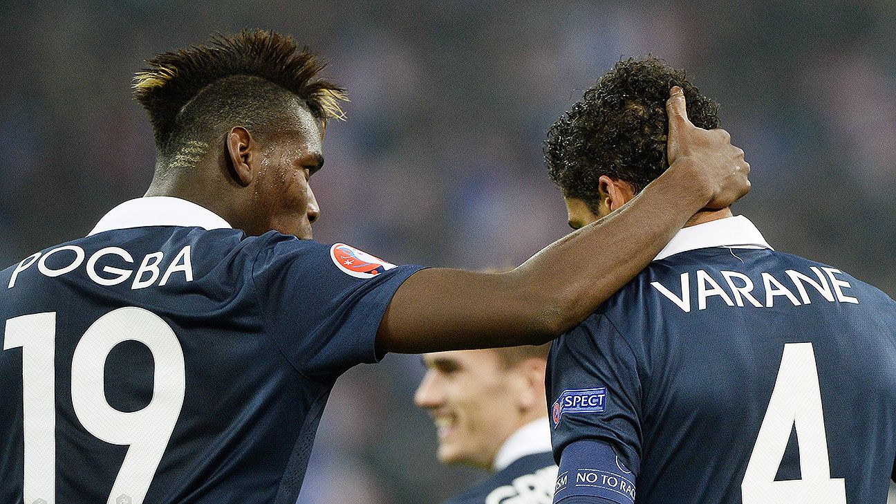With Paul Pogba and Raphael Varane, France's future looks bright - ESPN