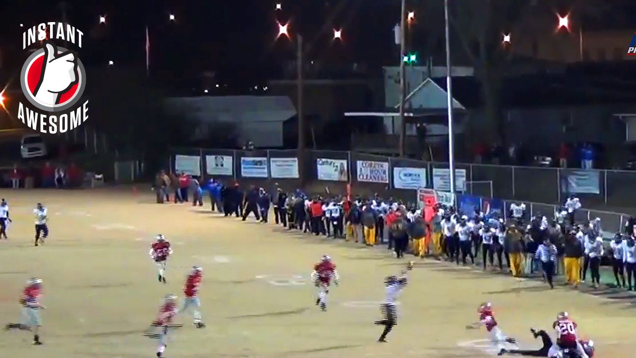 High school football catch reminiscent of Franco Harris' Immaculate ...