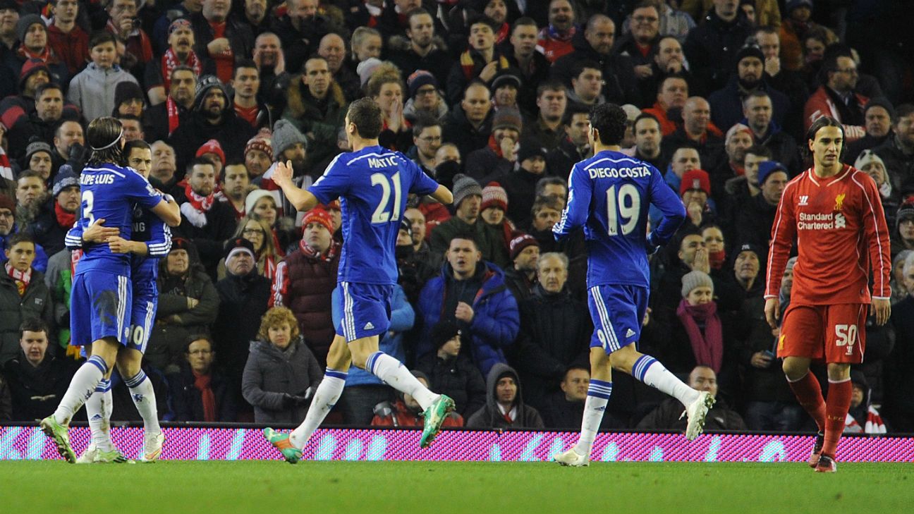 Thibaut Courtois happy with Chelsea's draw in first leg at Liverpool - ESPN