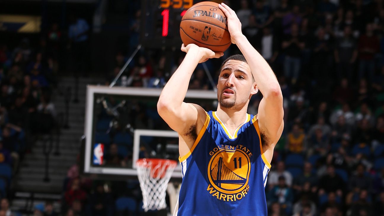 Klay Thompson sidelined by sprain - ESPN
