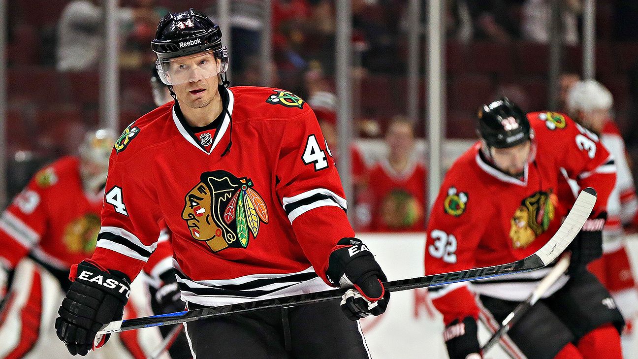 First game back step toward Stanley Cup goal for Kimmo Timonen - ESPN ...