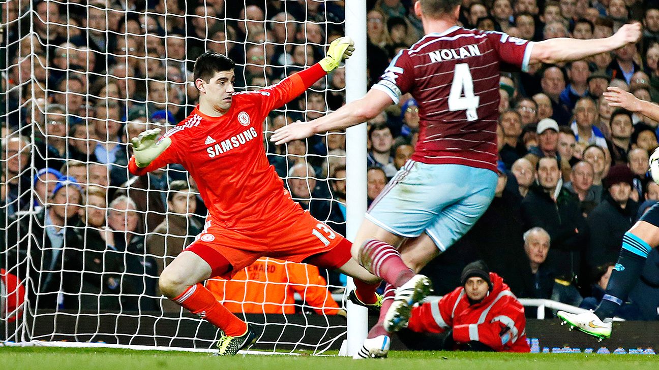 Thibaut Courtois back from injury for Chelsea - ESPN