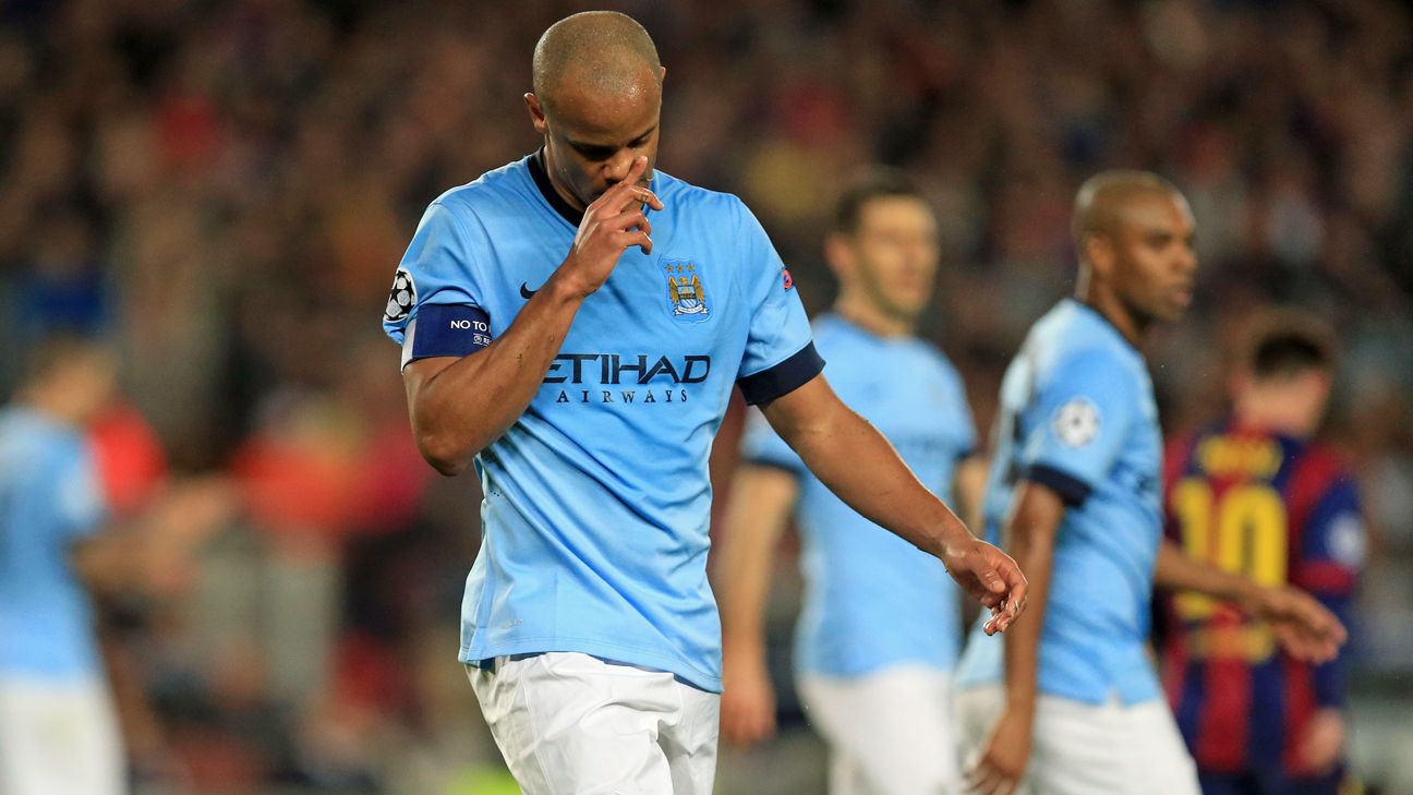 Vincent Kompany hits back at 'predictable' Man City critics - ESPN