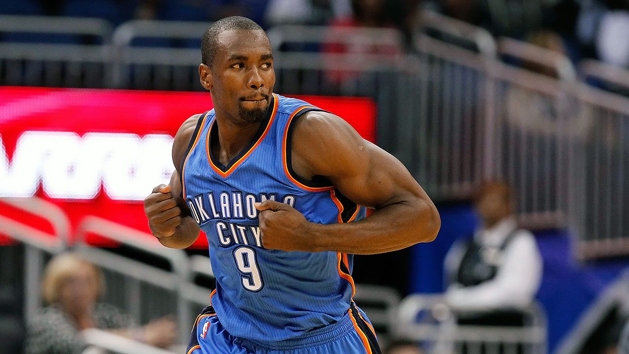 NBA - Serge Ibaka is barometer for healthy Oklahoma City Thunder ...