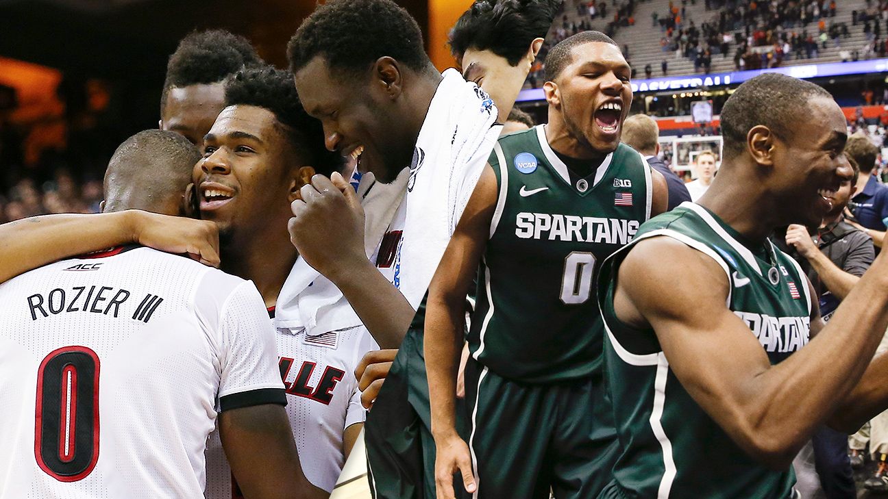 Michigan State, Louisville making NCAA tournament runs - ESPN