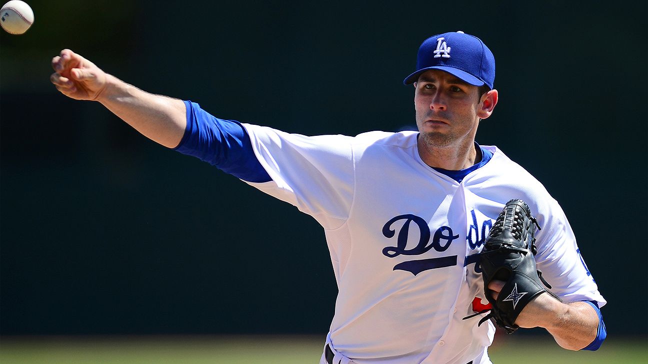 Brandon McCarthy shows Los Angeles Dodgers his best - ESPN - Los ...