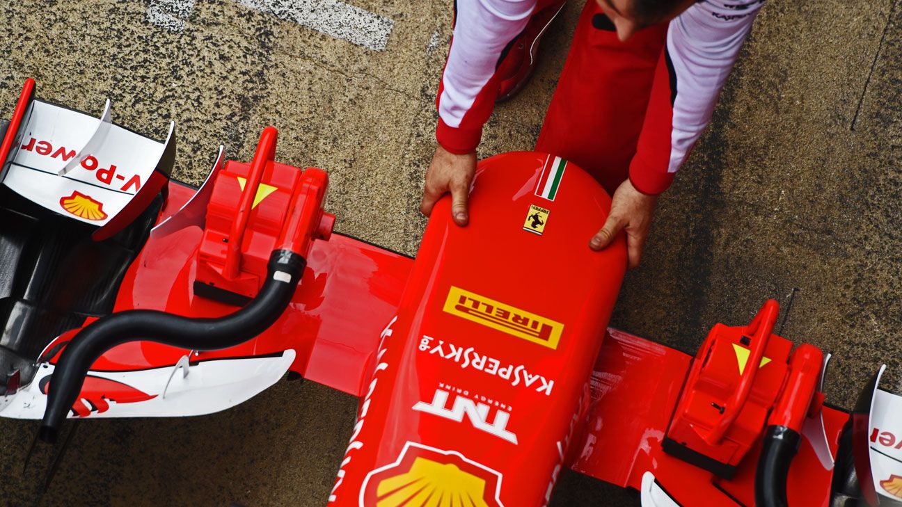 James Allison explains Ferrari's nose design - ESPN