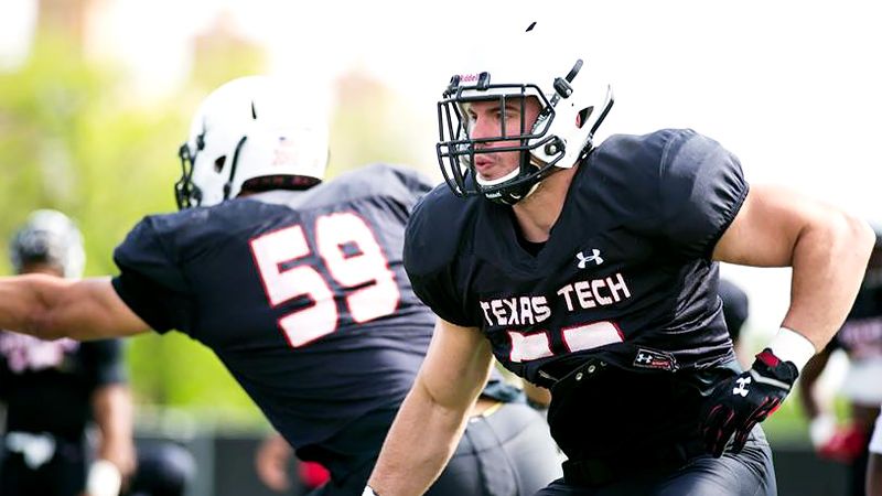Father's illness inspires LB Mike Mitchell's new start at Texas Tech ...