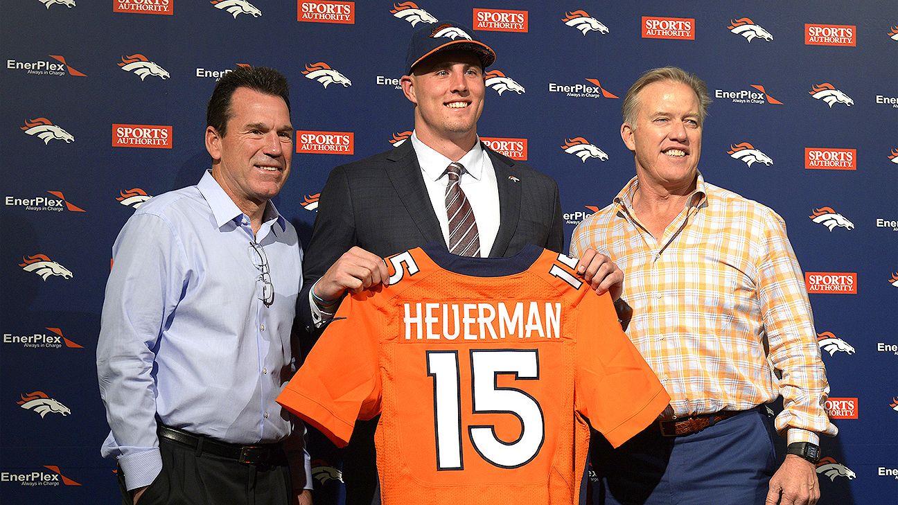 Jeff Heuerman, Denver Broncos rookie tight end, tears left ACL in ...