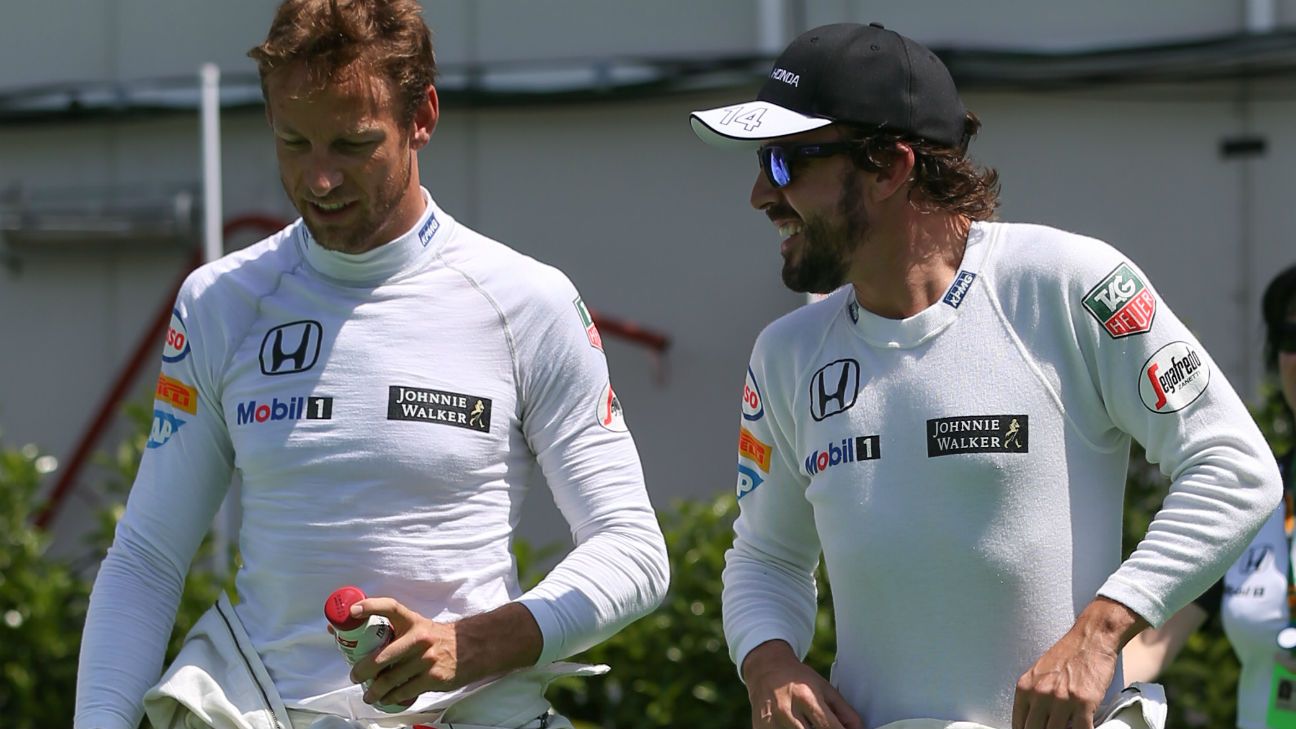 Jenson Button hopes team-mate Fernando Alonso 'annihilates' him in ...