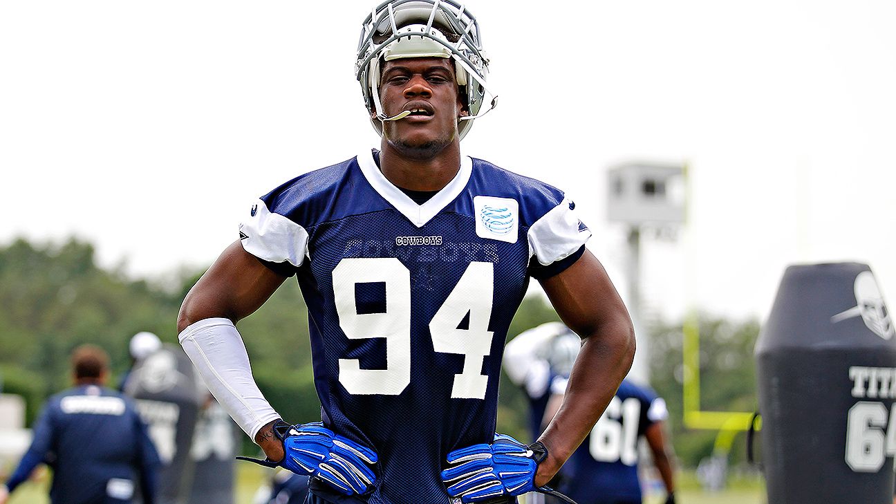 Randy Gregory suspended at least 1 year for violating NFL substance ...