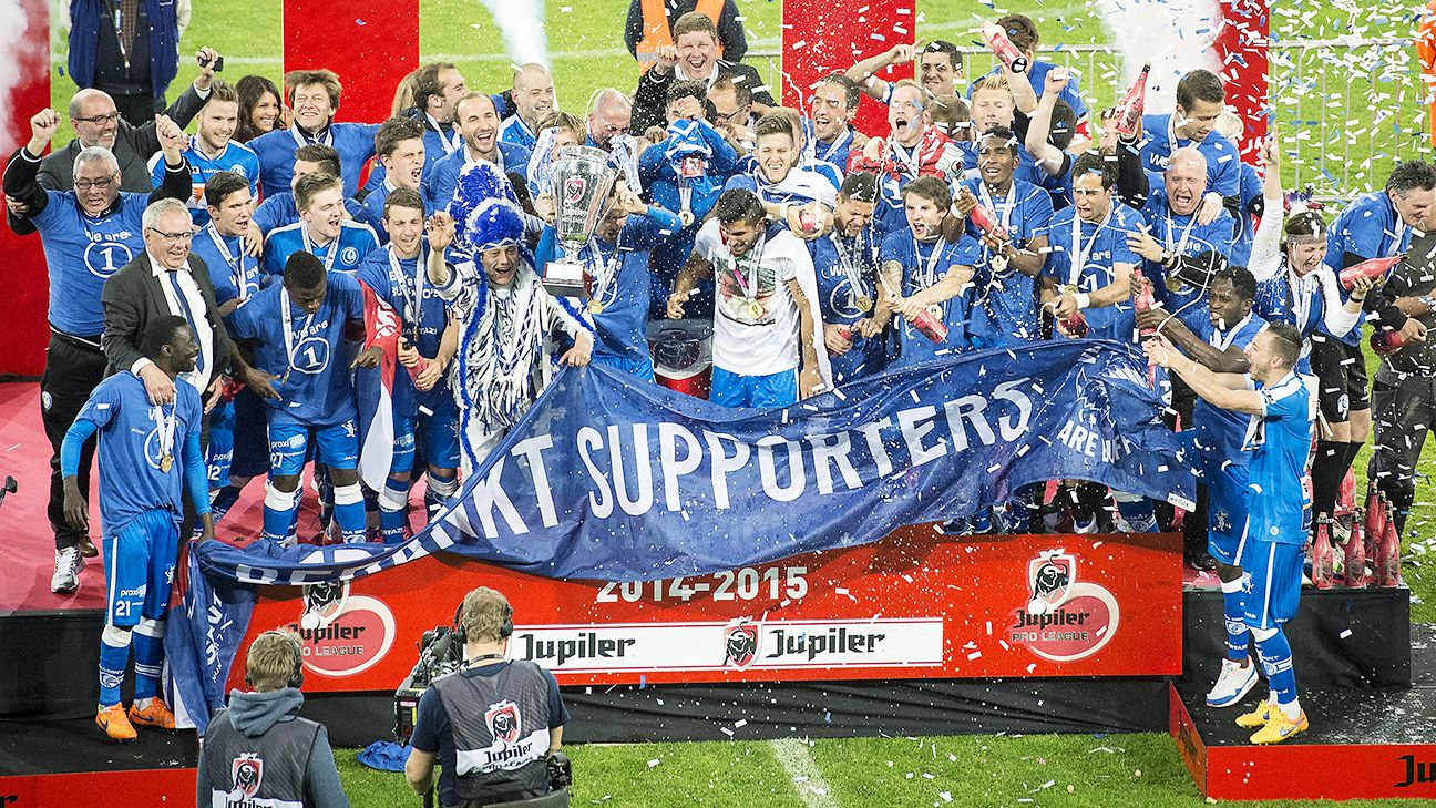 Gent secure their first Belgian league title - ESPN