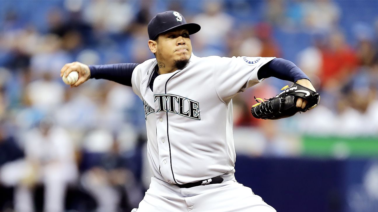Felix Hernandez off his game vs. Yankees on Monday night - ESPN - Stats ...