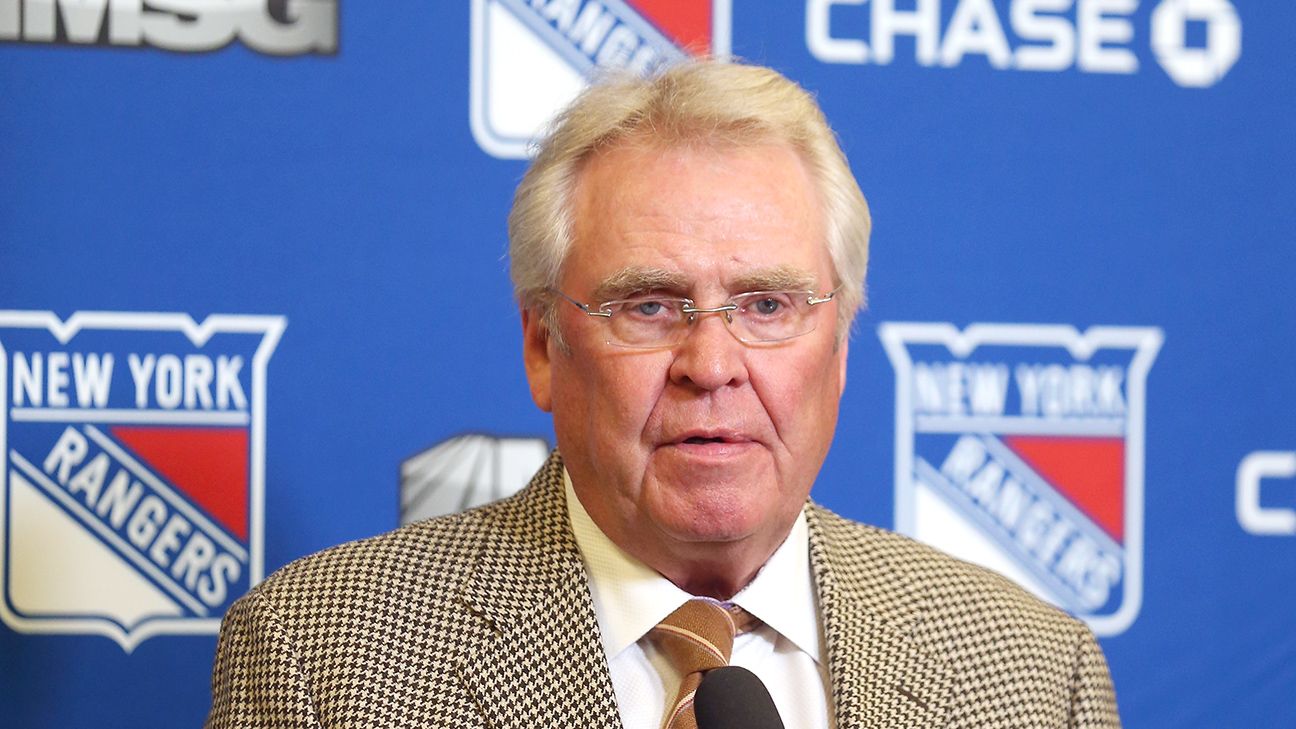 Hall of Famer Glen Sather retires after six decades in NHL - ESPN