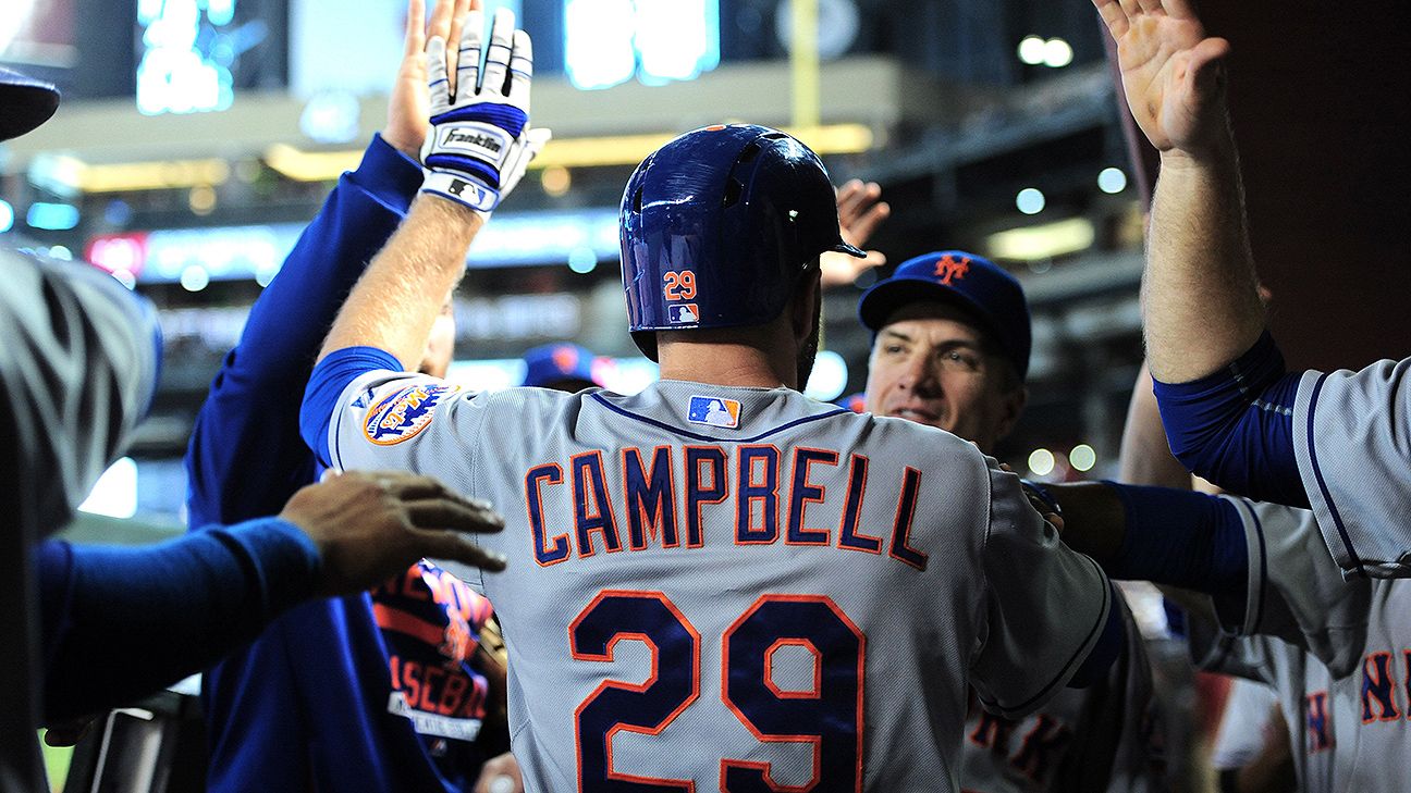 Eric Campbell heats up for New York Mets after extended slump - ESPN ...