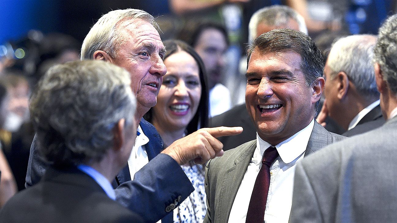 Barcelona have lost their values says Johan Cruyff - ESPN