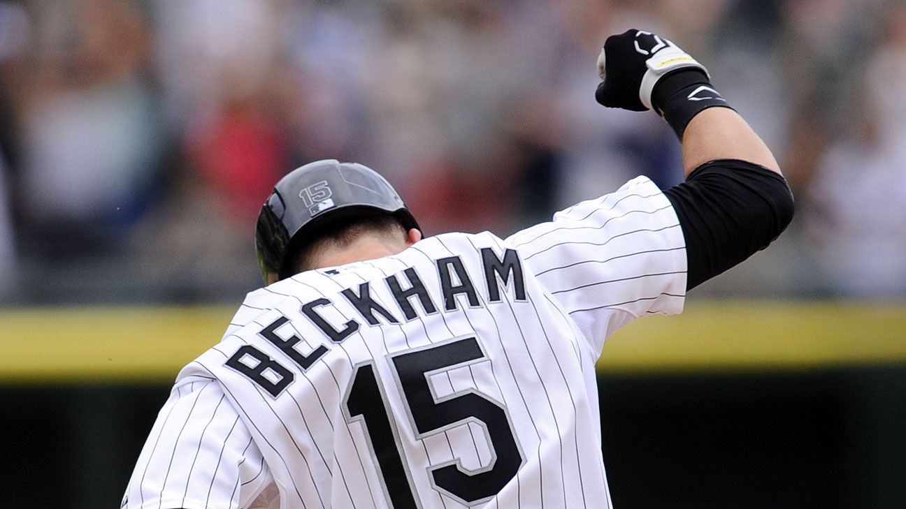 White Sox's Gordon Beckham gets to turn back the clock for a day - ESPN ...